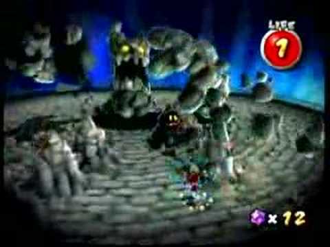 Super Mario Galaxy - Bouldergeist's Daredevil Run - YouTube