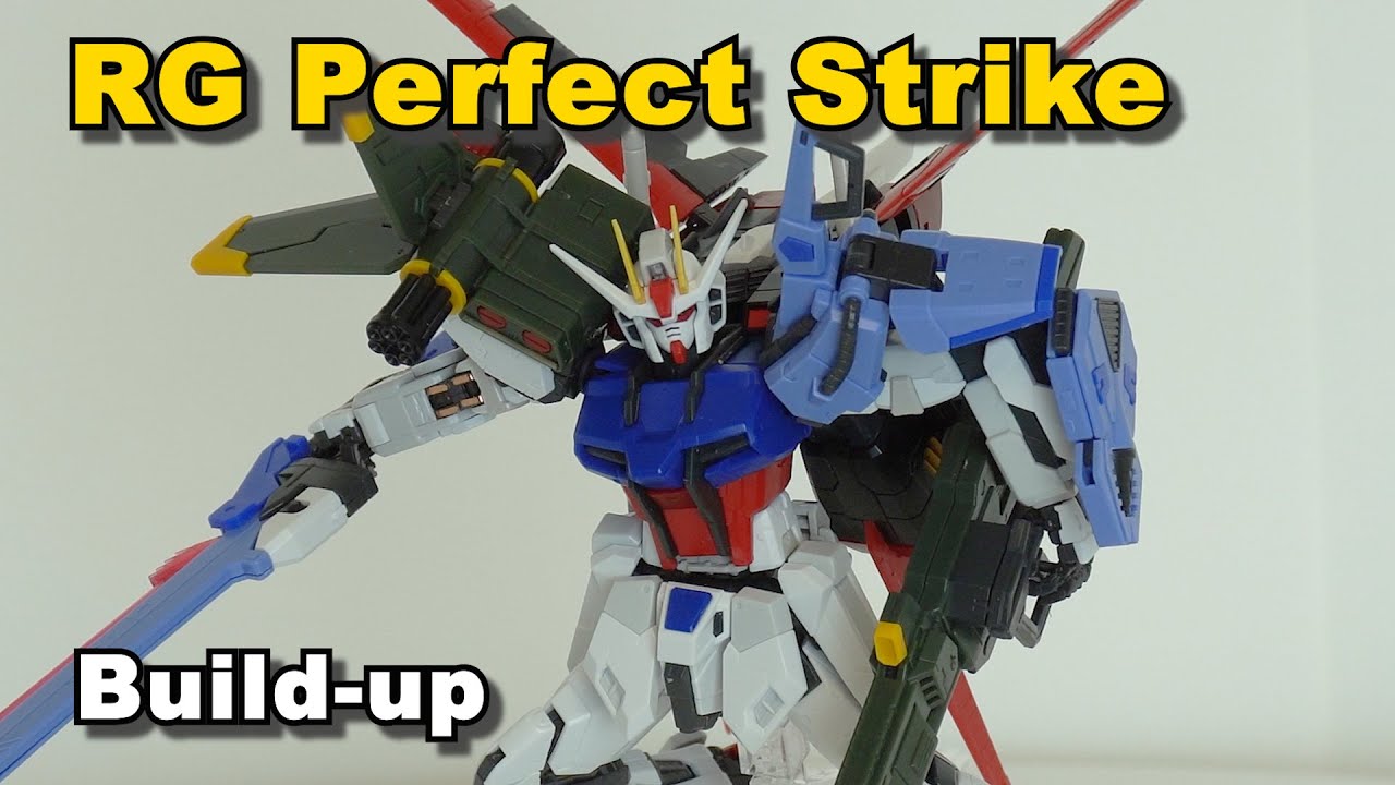 RG Perfect Strike Gundam build-up. Check out this kit details - YouTube