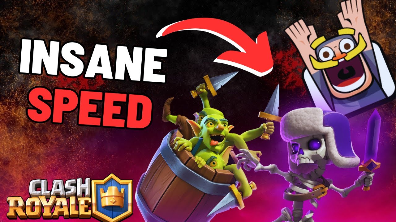 *INSANELY FAST* 2.0 Elixir Logbait Deck Dominates - Clash Royale - YouTube