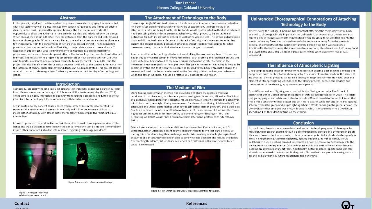 The Honors College Thesis Poster Presentations, K through L - YouTube