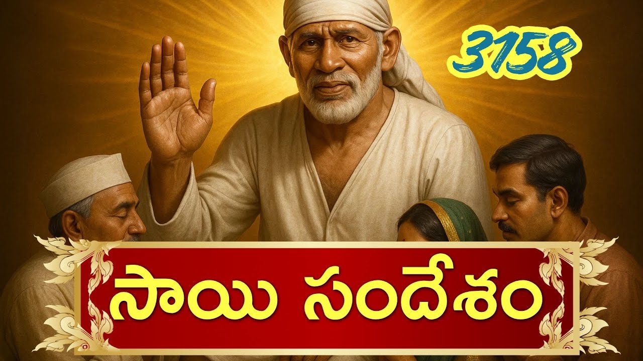Sai Sandesh 3158 #srisaisandesh, SAISANDESH, SAI SANDESH, Sai Sandesam ...