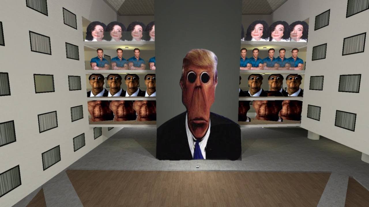 Donald Trunga, Michael Jackson And Mike Ohearn, Obunga Garry’s Mod ...