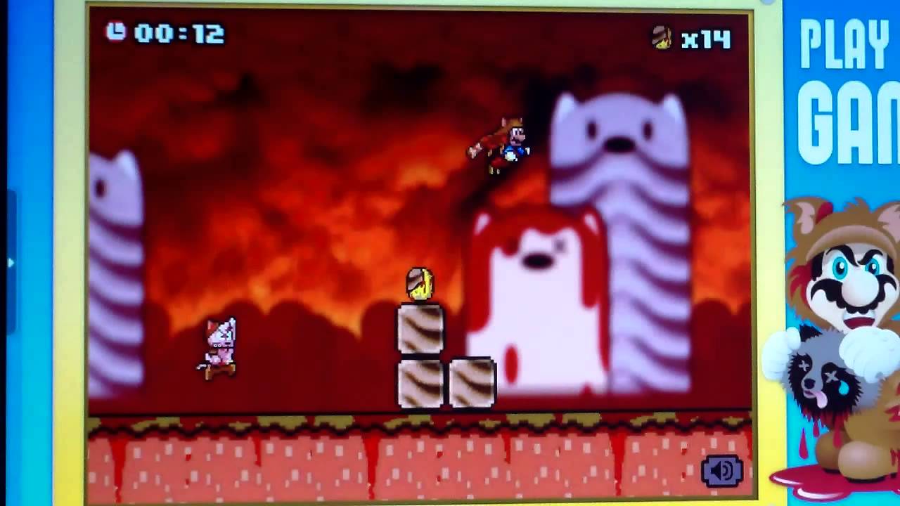 Mario Kills Tanooki (Super Tanooki Skin 2D) - 0 Seconds (World Record ...