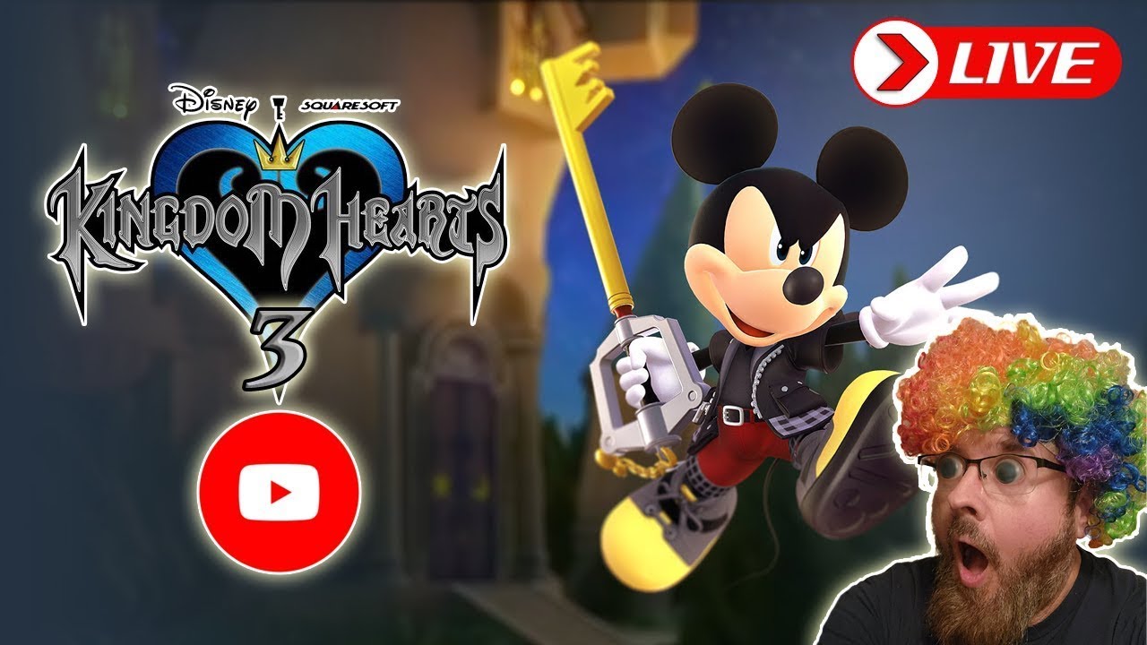 STARTING OVER Kingdom Hearts 3 Live! Join Donald, Goofy, and Sora on a ...