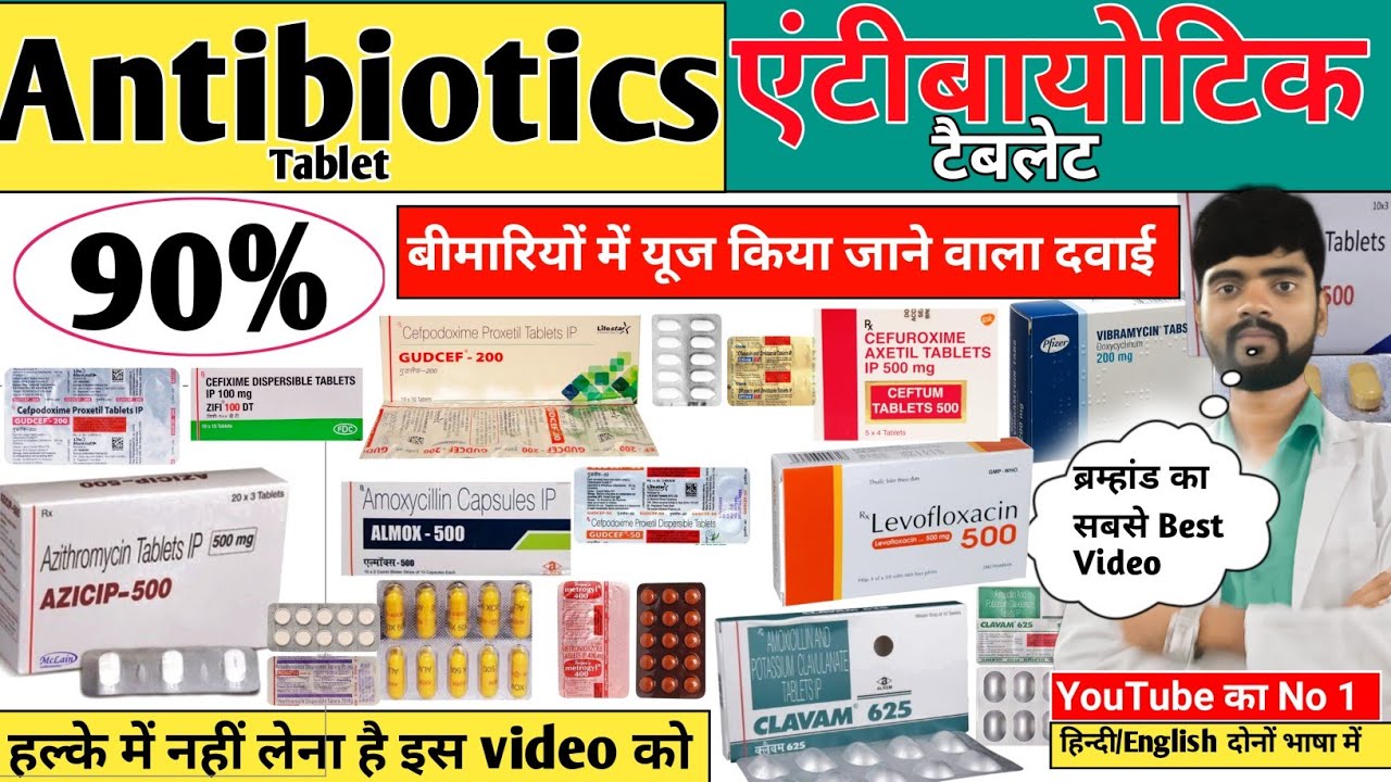 All Antibiotics Tablets| Types of Antibiotics | Antibiotics Uses ...