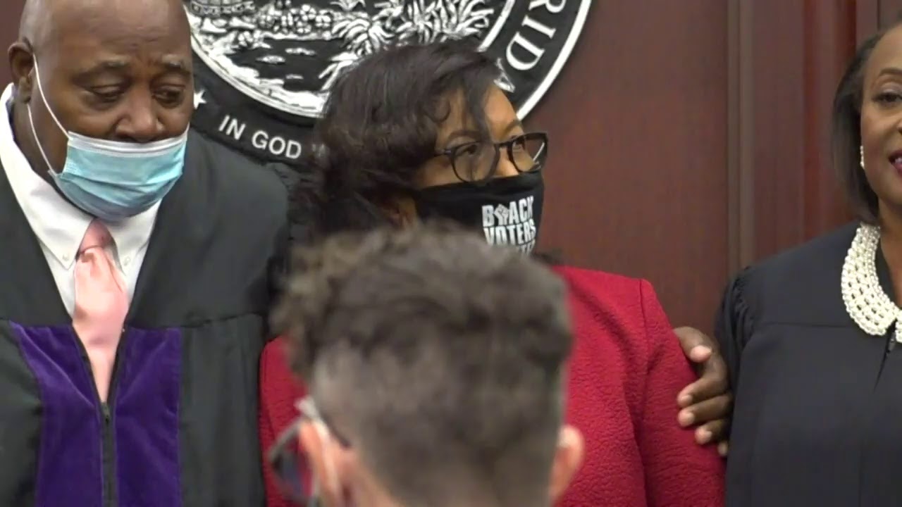 WATCH LIVE | First elected Black female judge being sworn-in in ...