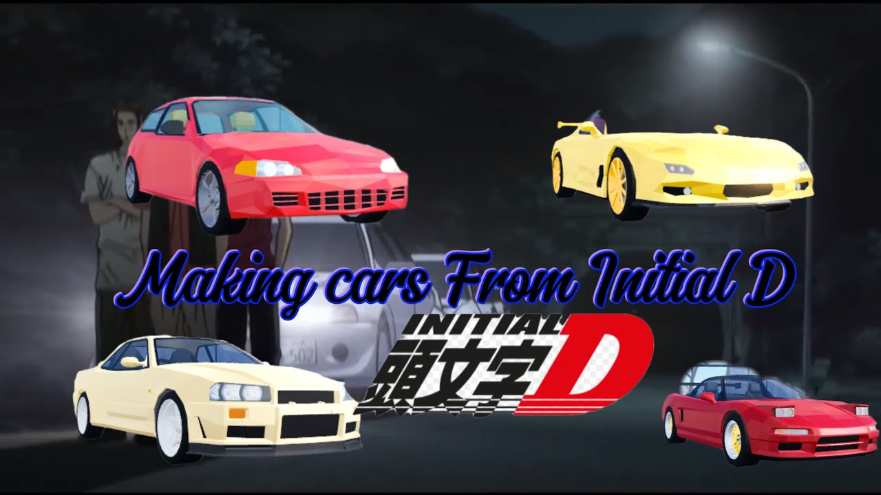 Making Cars From Initial D in Roblox CC2 - YouTube