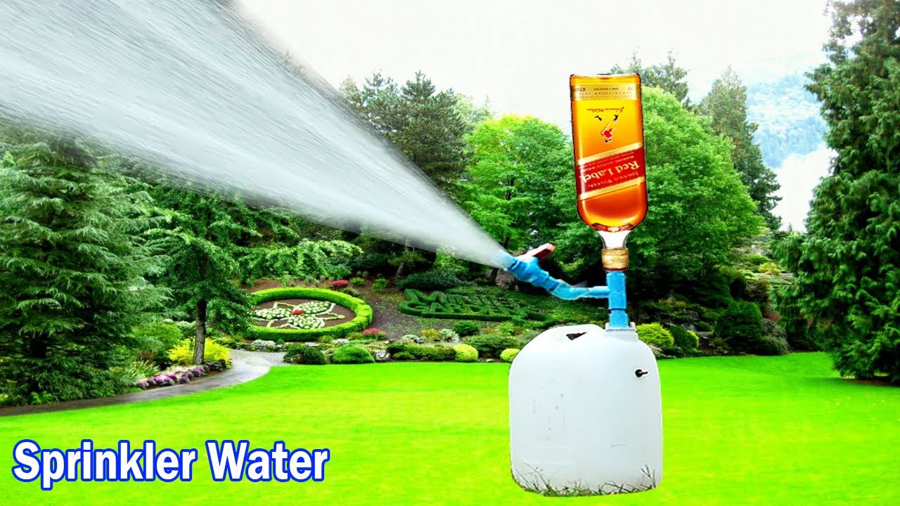 Homemade Sprinkler Tank- High Pressure Tank no Electricity 24/Day - YouTube