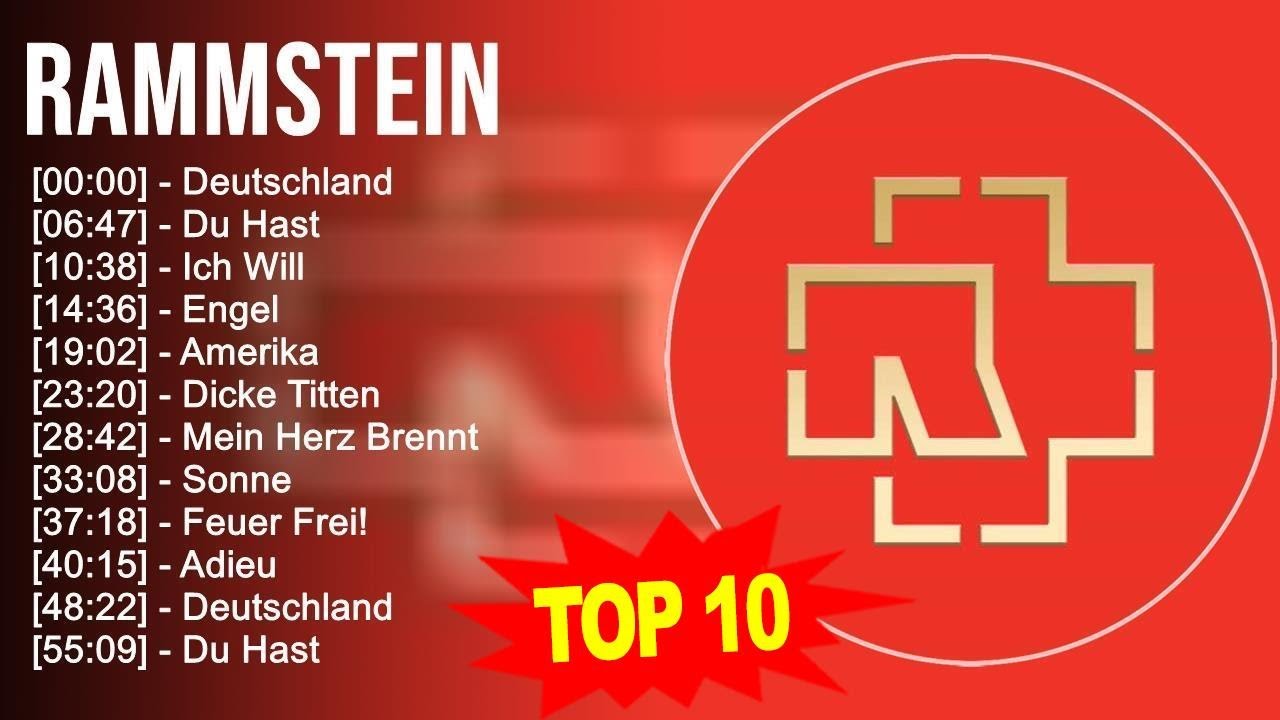 R a m m s t e i n 2023 - Die besten Hits - Neue Lieder 2023 - Musik ...