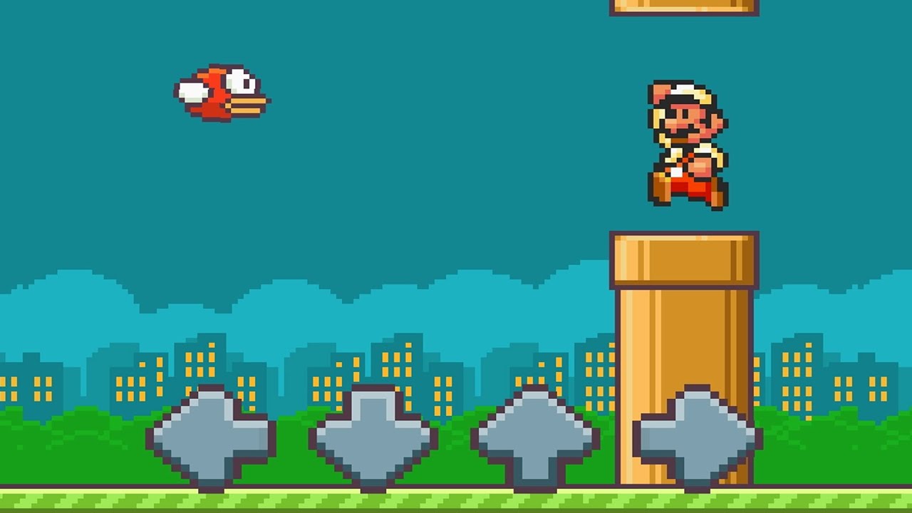 FNF vs Flappy Bird - Highest Score 999 - YouTube