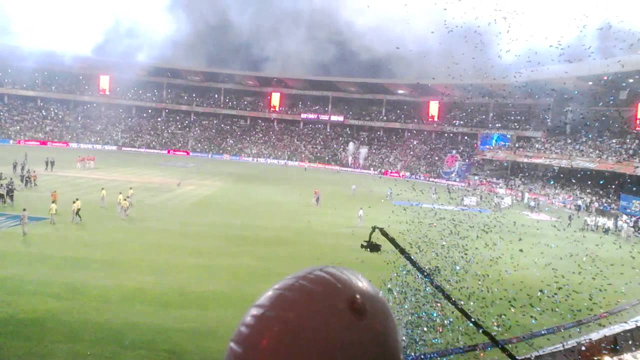 IPL 2014 winning moment of KKR - YouTube