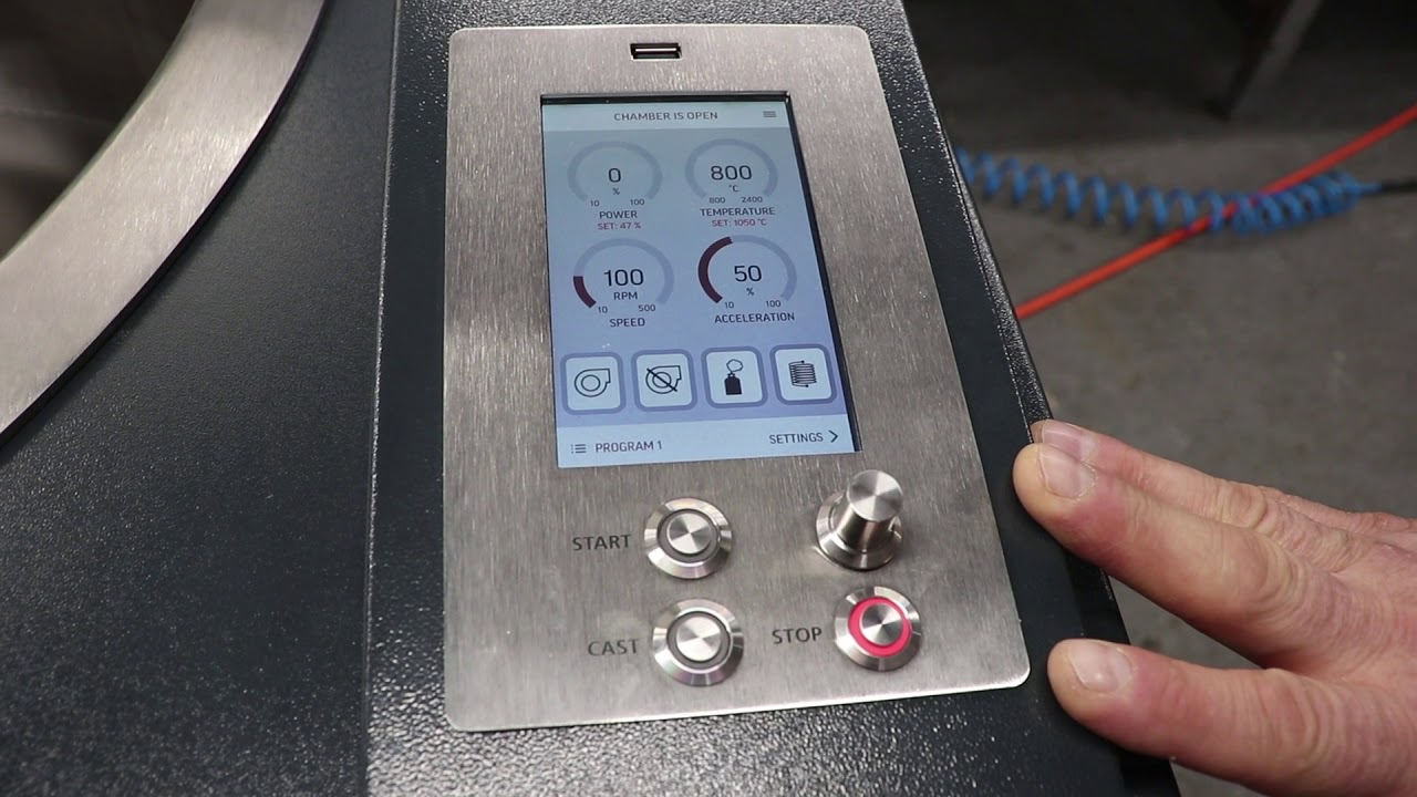 Romanoff RCS Centrifugal Casting Machines - YouTube