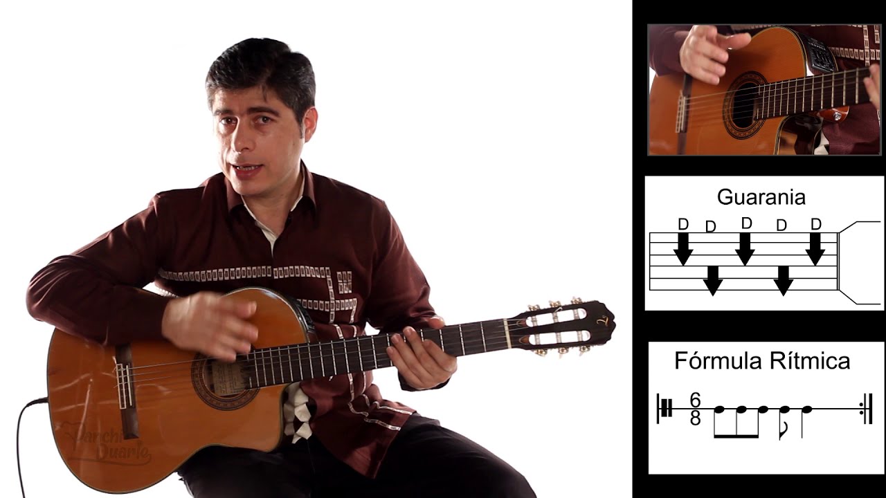 Cómo ejecutar ritmo de Guarania - Panchi Duarte - YouTube