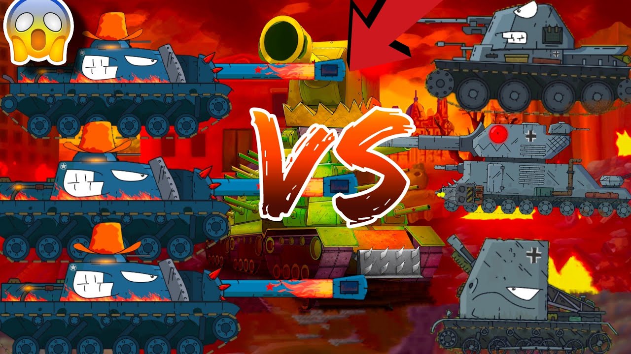 Gerand - bent barrels T110E3 TANK VS MURDER TANK FIGHTING GAME PLAY ...