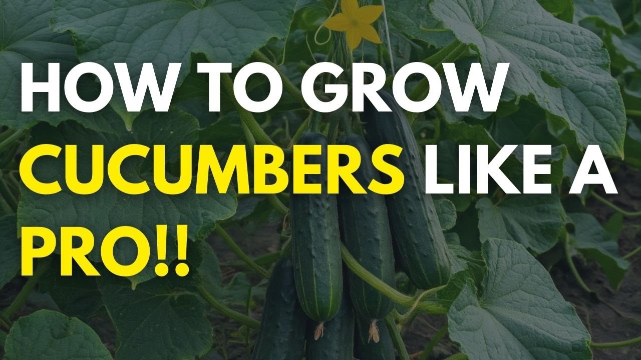 Cucumber Farming for Beginners: The Ultimate Guide (Step-by-Step) 2025 - YouTube