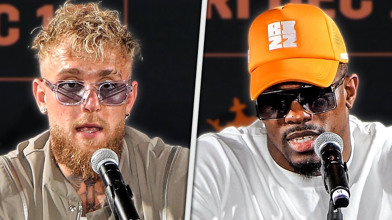 Jake Paul vs. Andre August • FULL FINAL PRESS CONFERENCE | DAZN Boxing ...