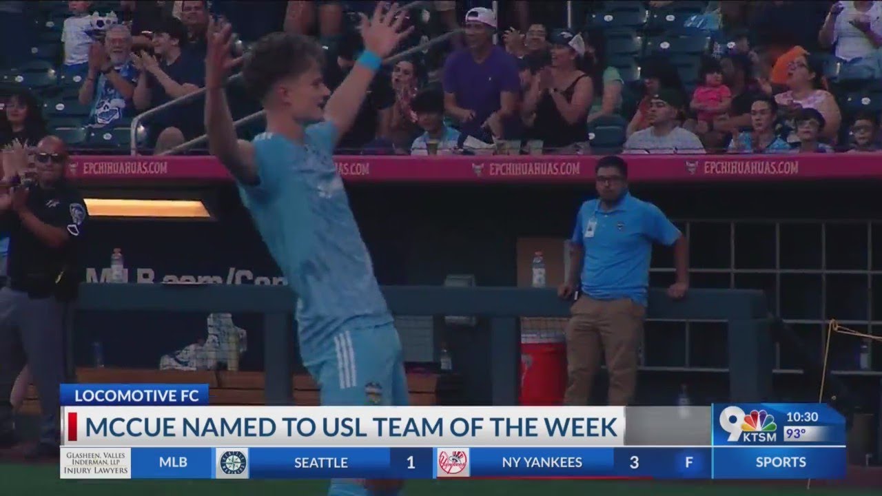 El Paso Locomotive FC defender Erik McCue named to USL Championship ...