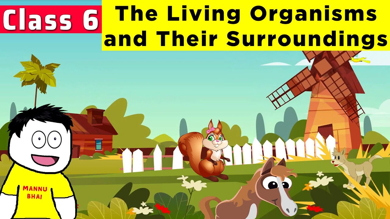 Class 6 science chapter 6 - The Living Organisms Characteristics and ...