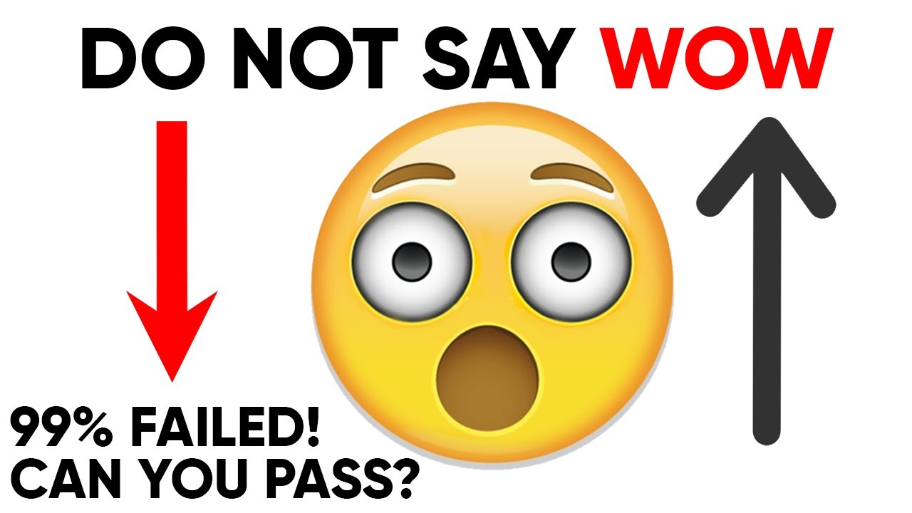 Do Not Say WOW while watching This Video..(Impossible Challenge) - YouTube