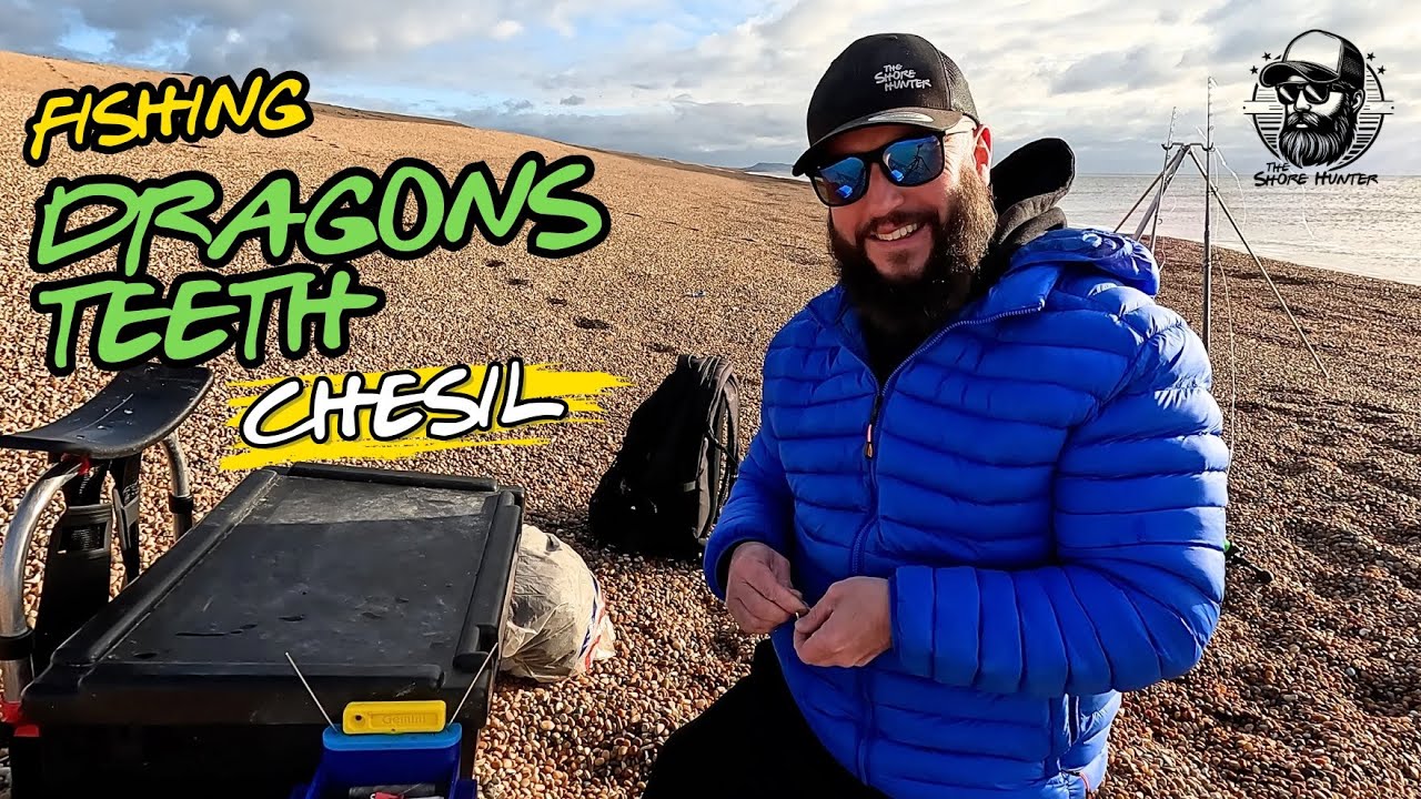 Fishing Dragons Teeth at Abbotsbury Chesil Beach | Fishing With Wayne ...