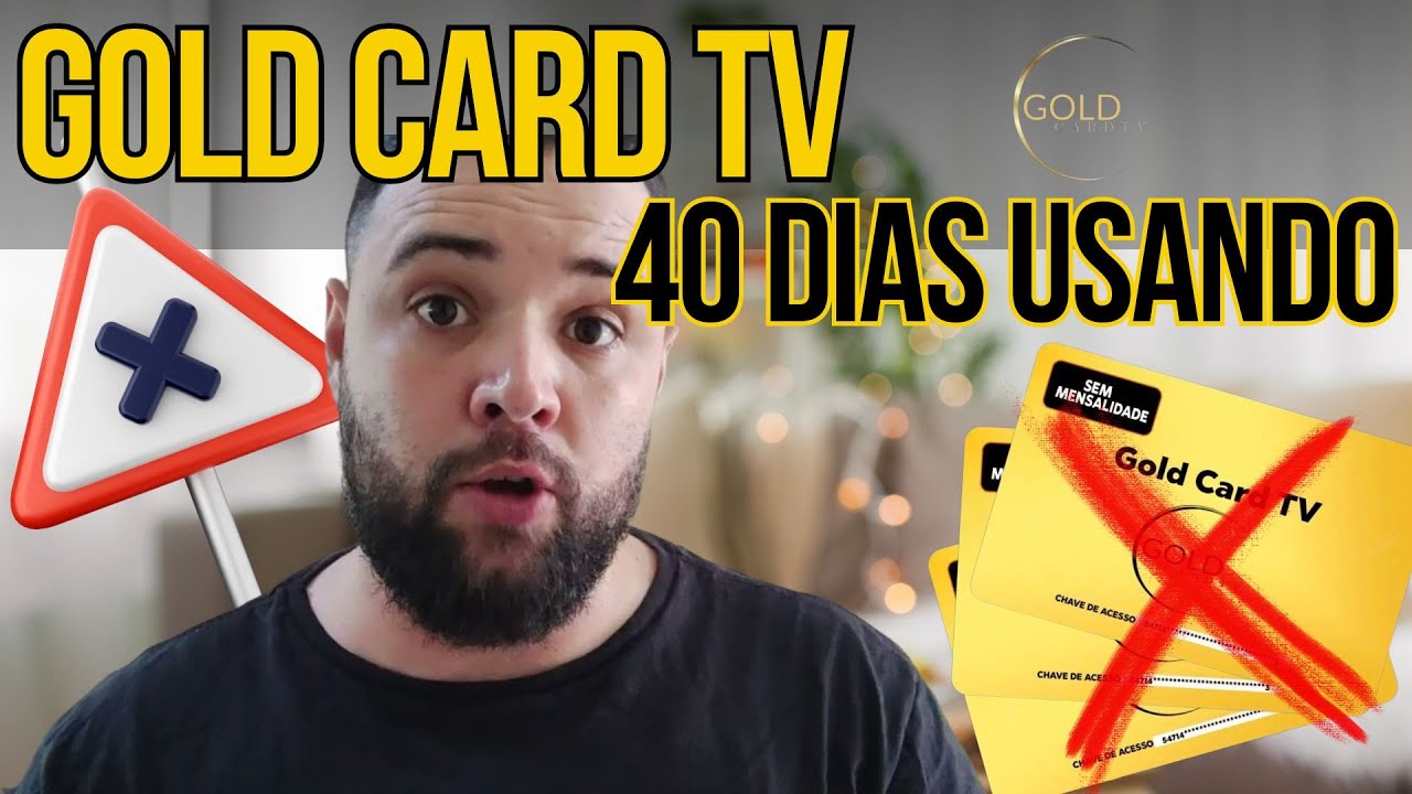 Usei o Gold Card TV ⚠️ Cuidado ⚠️ Gold Card TV Vale a Pena? Gold Card ...