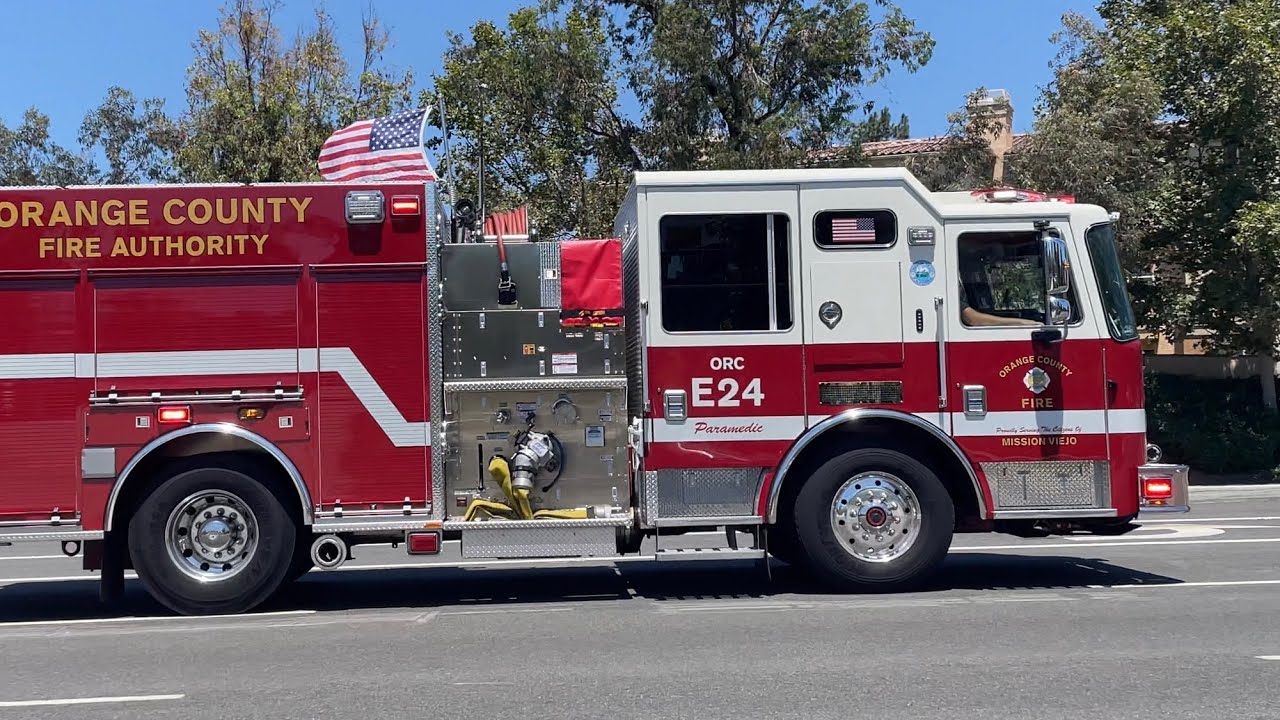 OCFA 2021 Engines response compilation - YouTube