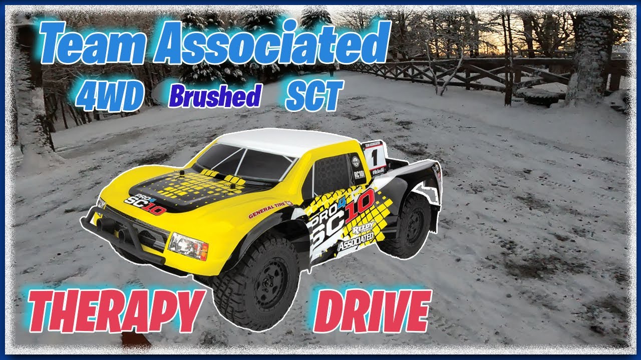 Team Associated Brushed SCT Drive in The Snow #teamassociated - YouTube