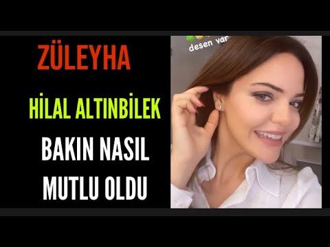 Hilal altınbilek Züleyha bakın nasıl mutlu oldu.Bir zamanlar Çukurova 131 bölüm fragmanı