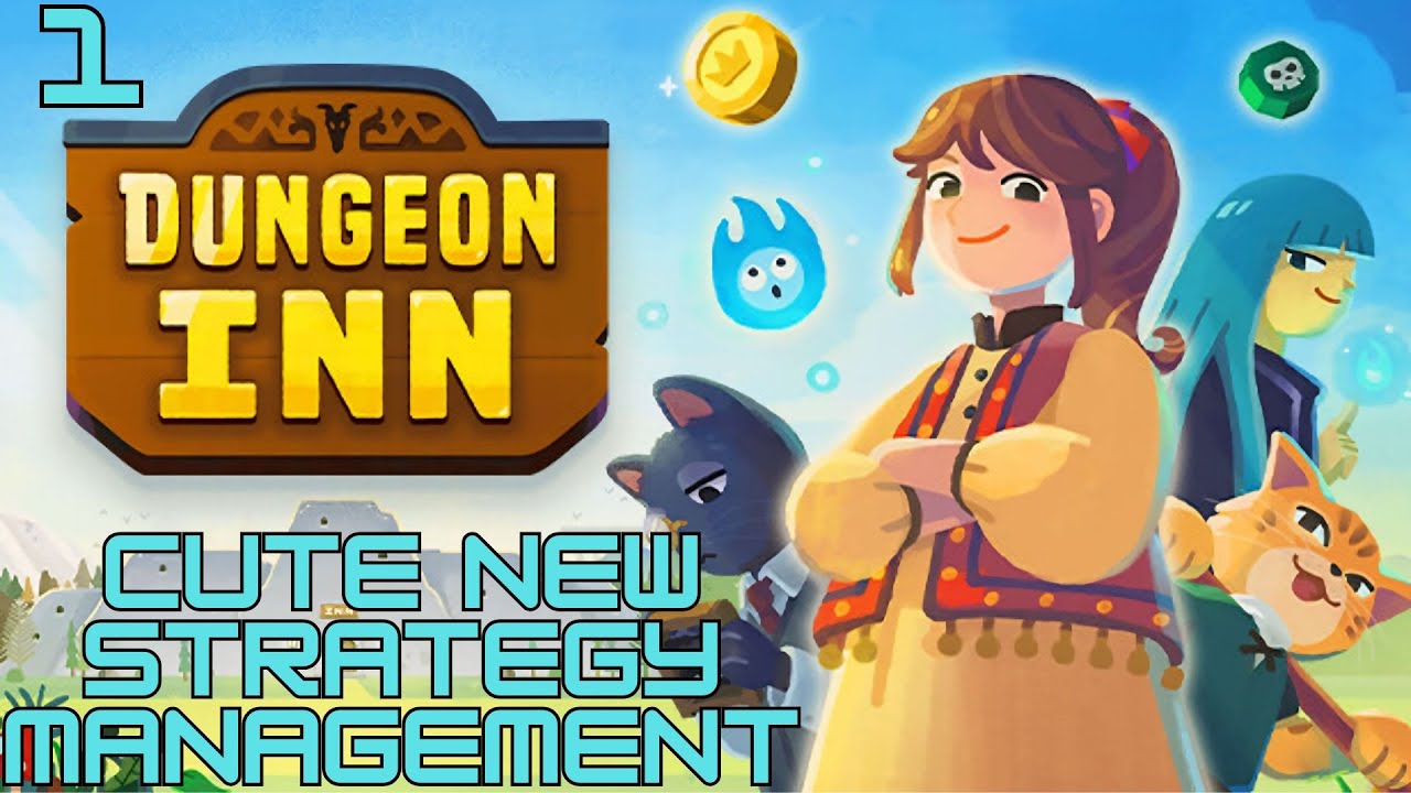 A Cute New Strategy Management Game | Dungeon Inn - Episode 1 - YouTube