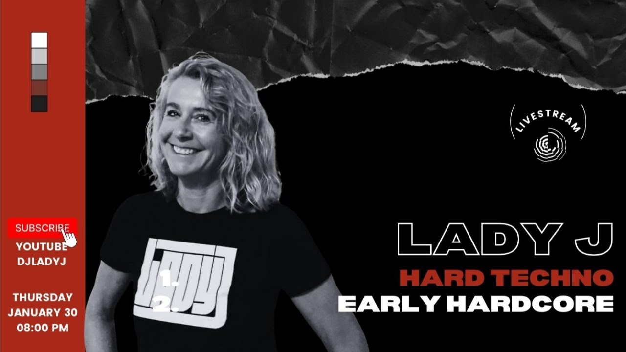 LADY J I HARD TECHNO vs EARLY HARDCORE - YouTube