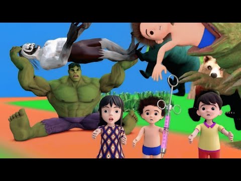 Hulk vs White monster 1 - 3 part |Deshicomedy video| pagal beta ||Rony tonycs bisht vines