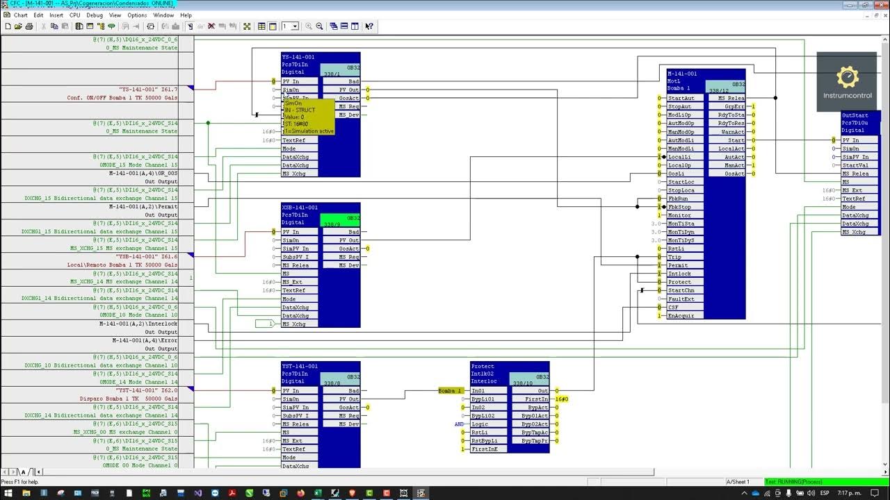 Simulación en PCS7 V9.1 con PLC SIM TCP/IP (Lógica y WinCC) usando APL ...