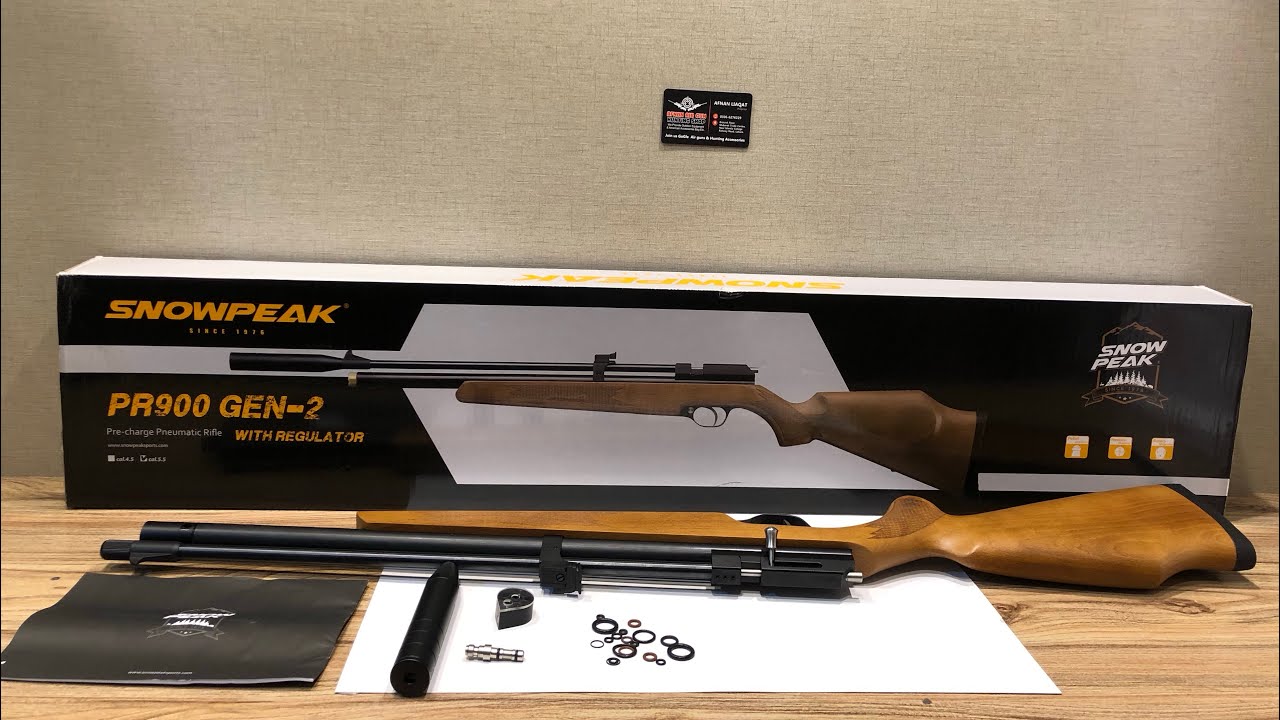 Snow-peak PR900W GEN2 WITH REGULATOR - YouTube