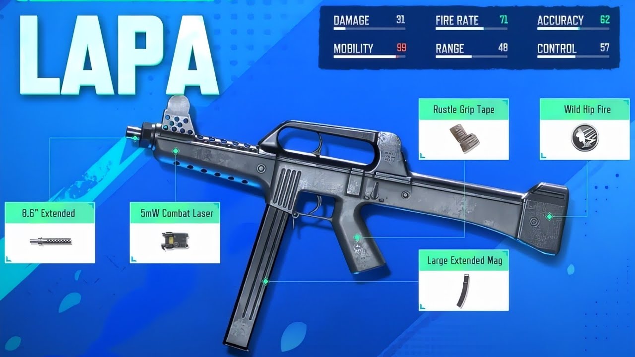 New LAPA SMG in Season 10 | CODM 3rd anniversary - YouTube