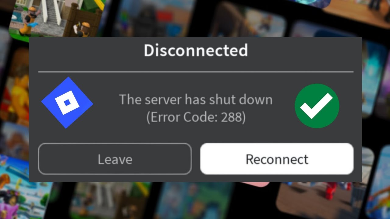 como corrigir o código de erro 288 no Roblox - YouTube