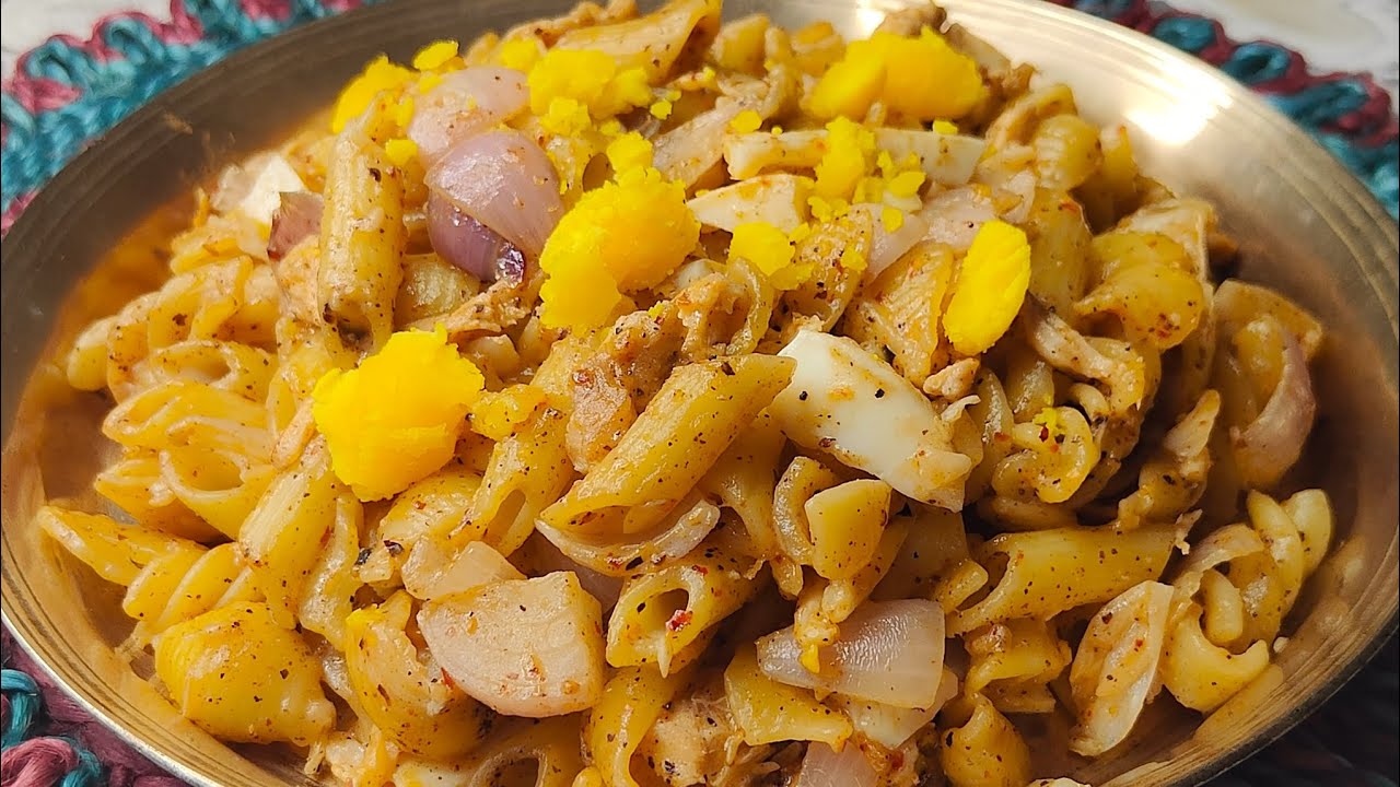 কোন ধরনের ক্রিম/চিজ ছাড়া মজাদার পাস্তা | Easy Spicy Pasta | No Cheese ...