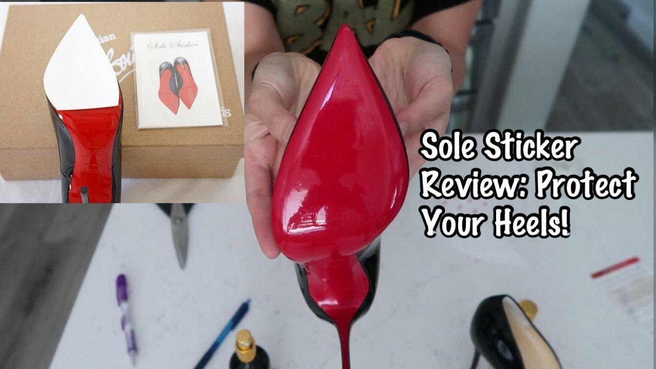 Sole Sticker Review: Protect Your Heels! - YouTube