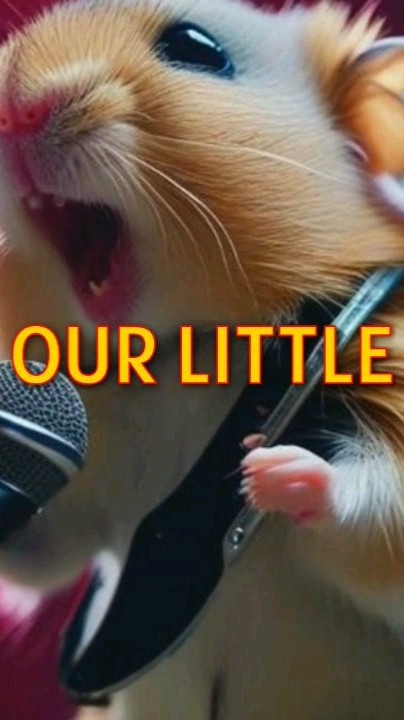 hamster hát rock - Rockstar hamster #cute #cartoonmusic #animals # ...