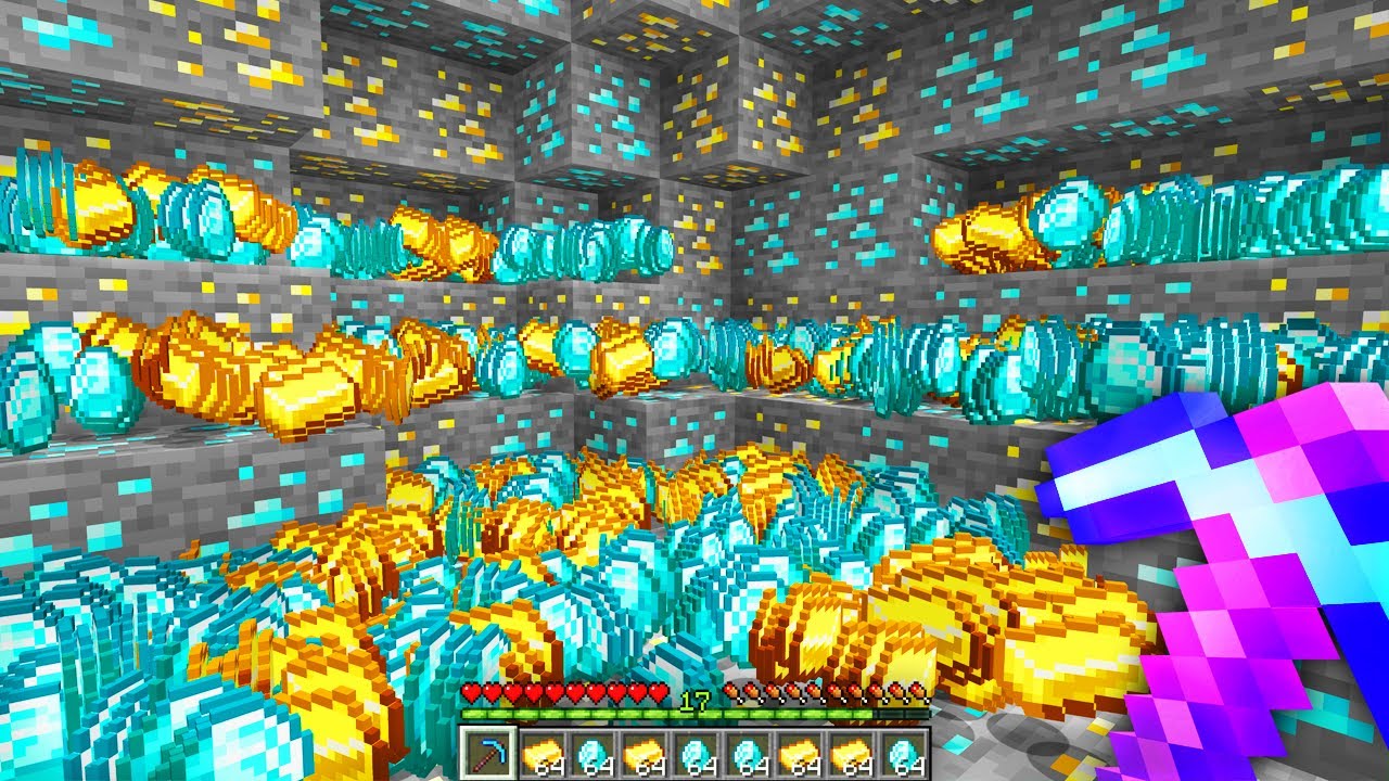 Minecraft, But Caves Are Super... - YouTube