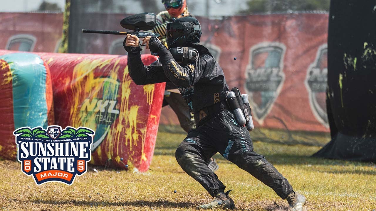 Pro Paintball Match | Damage vs Xtreme & Uprising vs NRG Elite ...