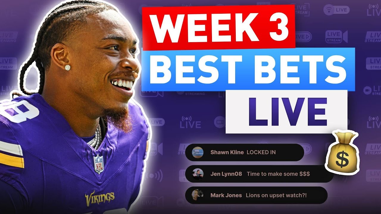 Sunday NFL Week 3 Best Bets | Expert Picks, Predictions, and Props ...