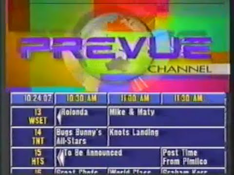 Prevue Channel Dec 30, 1993 part 1 - YouTube