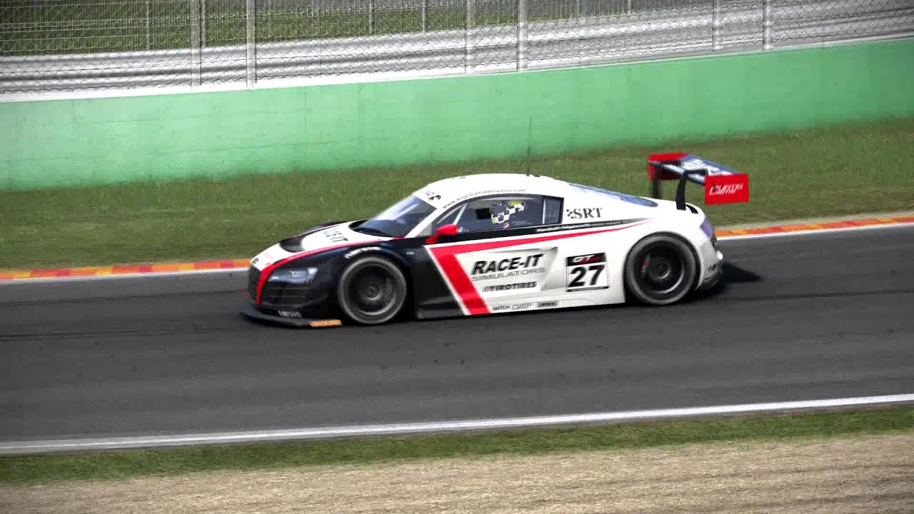 Project cars - Audi R8 Lms ultra GT3 @ Spa-Francorchamps - YouTube