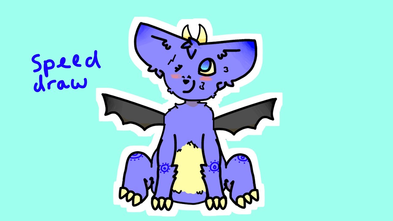 Monster ¦ Speed draw - YouTube