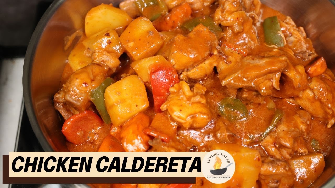 Chicken Caldereta Recipe - YouTube