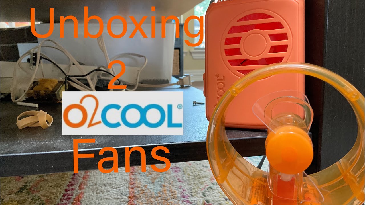 Unboxing 2 O2COOL Fans - YouTube