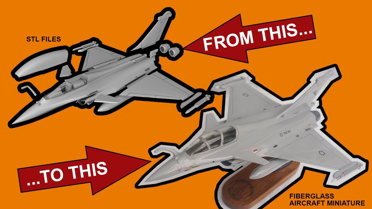 3D Print to Resin Aircraft Miniature Production - 3D Print Aircraft ...