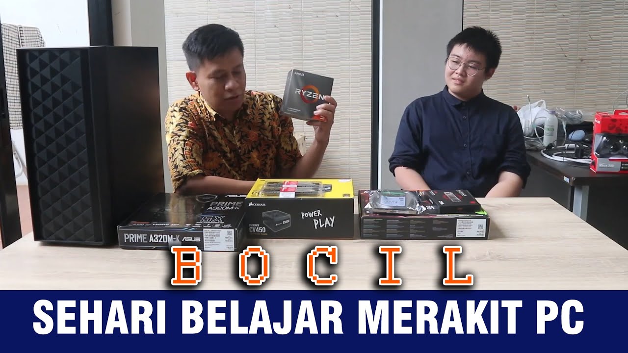 Hanya Sehari Bocil Belajar Merakit PC - YouTube