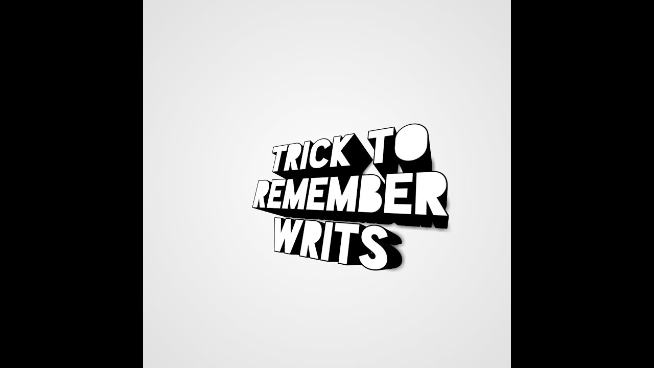 Trick to remember Writs #Indian Polity - YouTube