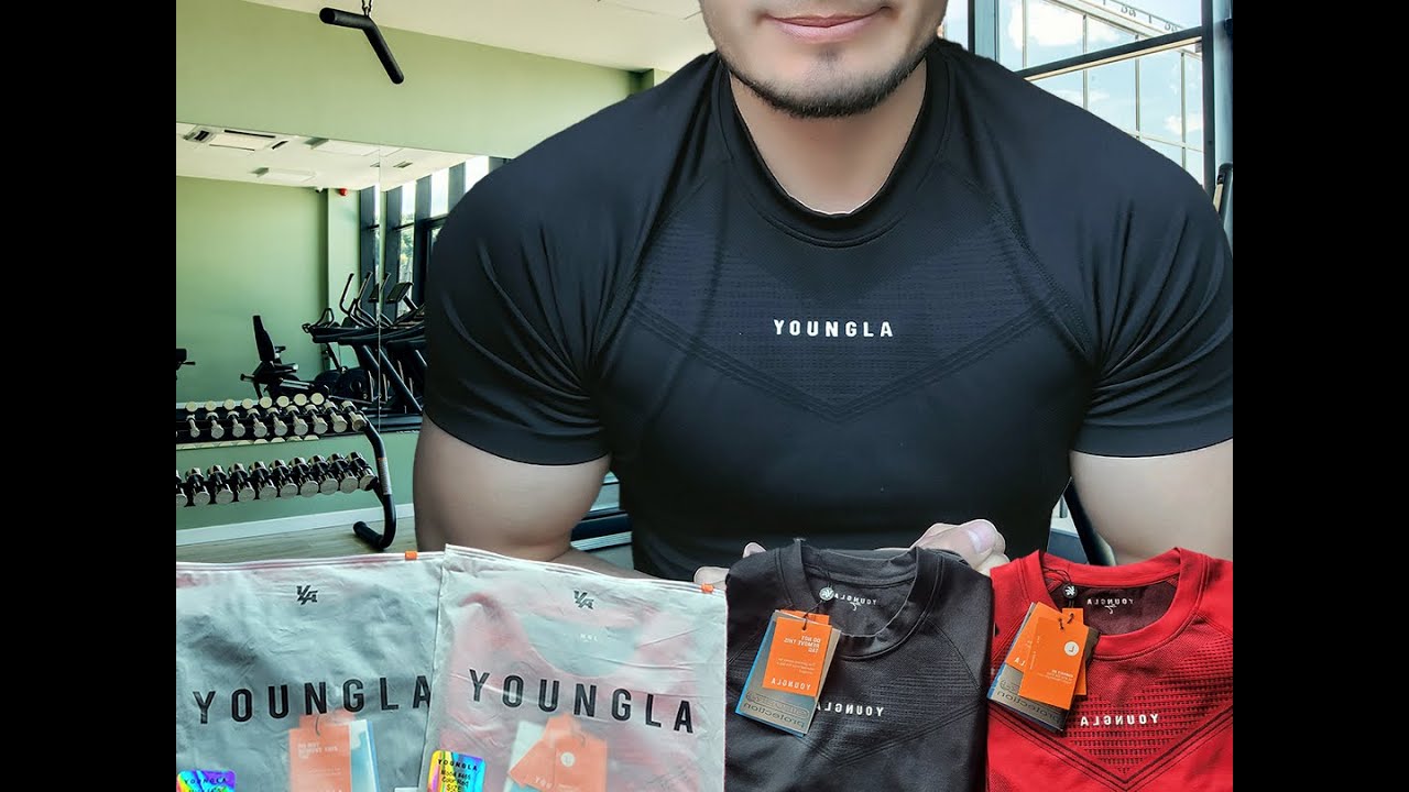 CAMISETAS DE COMPRENSION DE LA MARCA YOUNGLA (VALEN LA PENA ) - YouTube